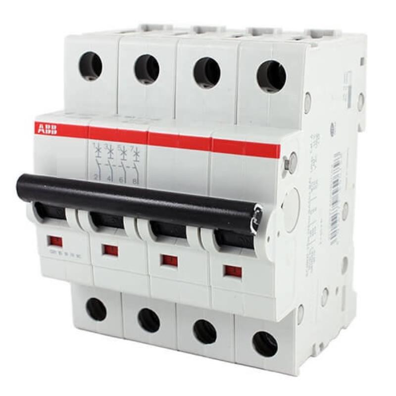 ABB 2A Three Pole neutral TPN (TP /3P) C Curve MCB -10kA (SB203 M-C2 NA),SB203M-C-NA ...