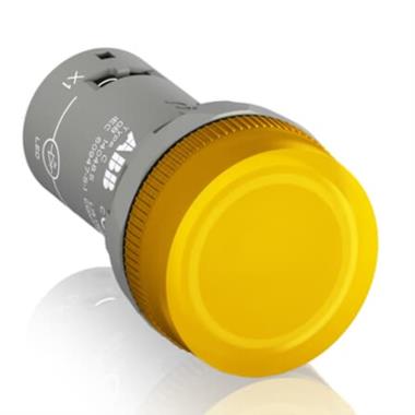 Abb PILOT LIGHT CL2-513R Range 24 V AC/DC Red color Led indicator 22.5mm Diameter,CL2-513R ...