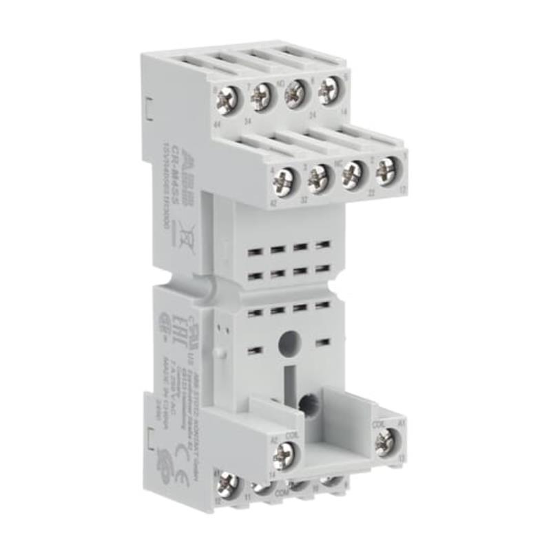 ABB CR-M2SS,Standard socket for 2 c/o Interface Relay,Socket ...